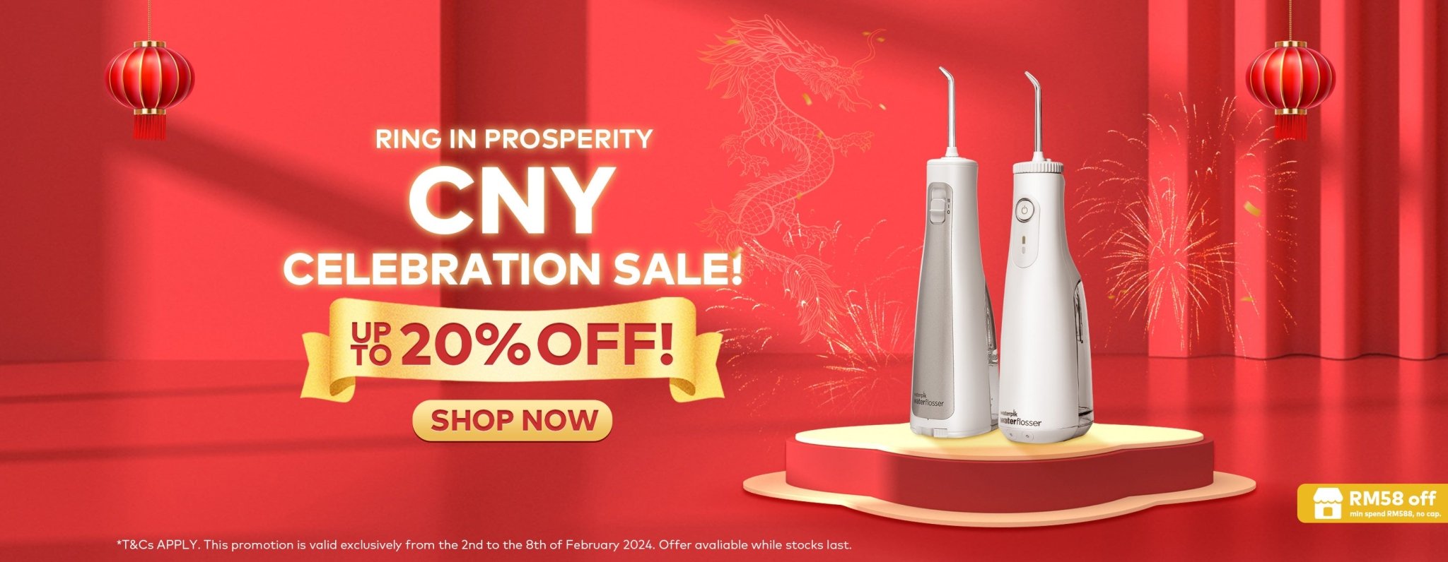 CNY Celebration Sales! – Waterpik Malaysia
